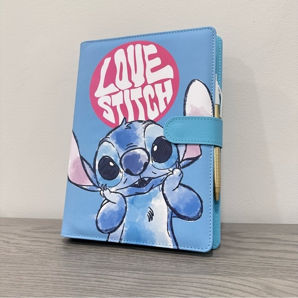 Disney | Office | Disney Stitch Notebook Journal Diary Weekly Planner ...